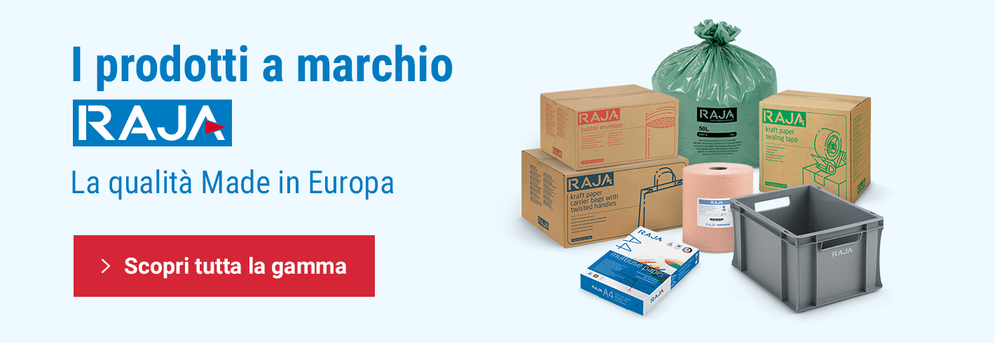 RAJA | Rajapack: scatole, imballaggi, buste, nastri adesivi