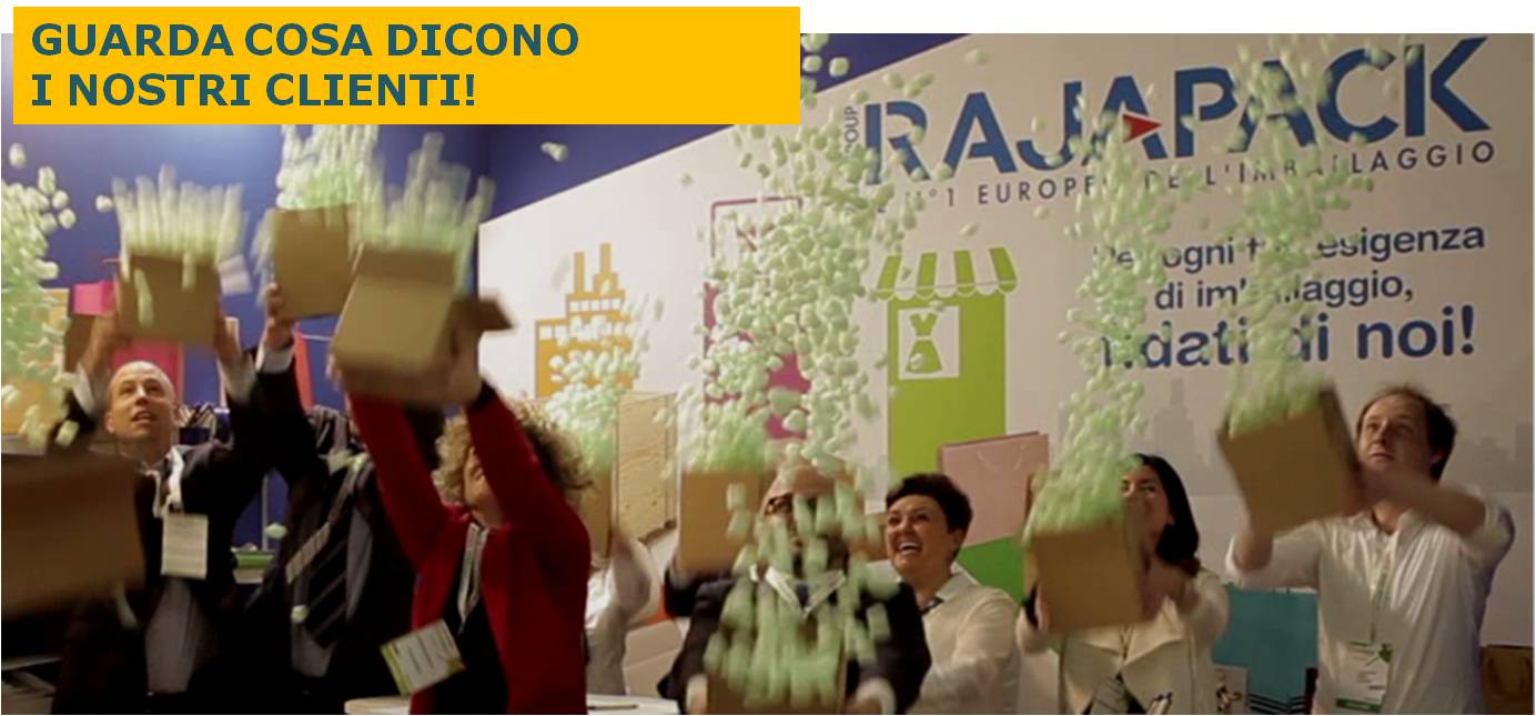 Alcuni clienti raccontano la propria esperienza con Rajapack